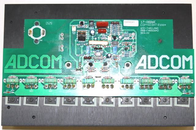 36005513 Adcom GFA-5500 Left Channel PCB ASSY